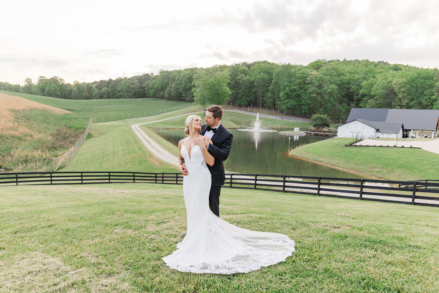 Swan Lake Overlook Wedding Venue in the Georgia Countryside